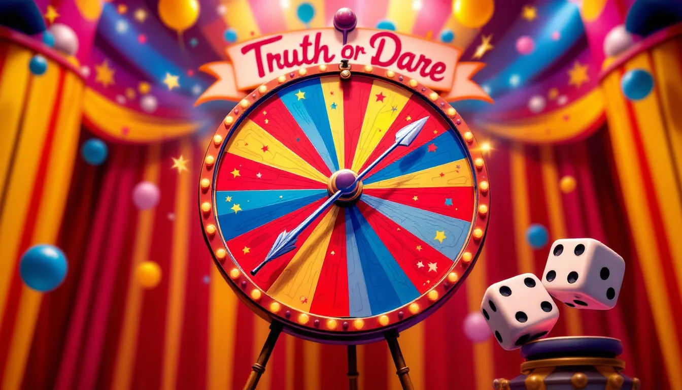Truth or Dare Spin the Wheel: Exciting Questions and Daring Challenges ...